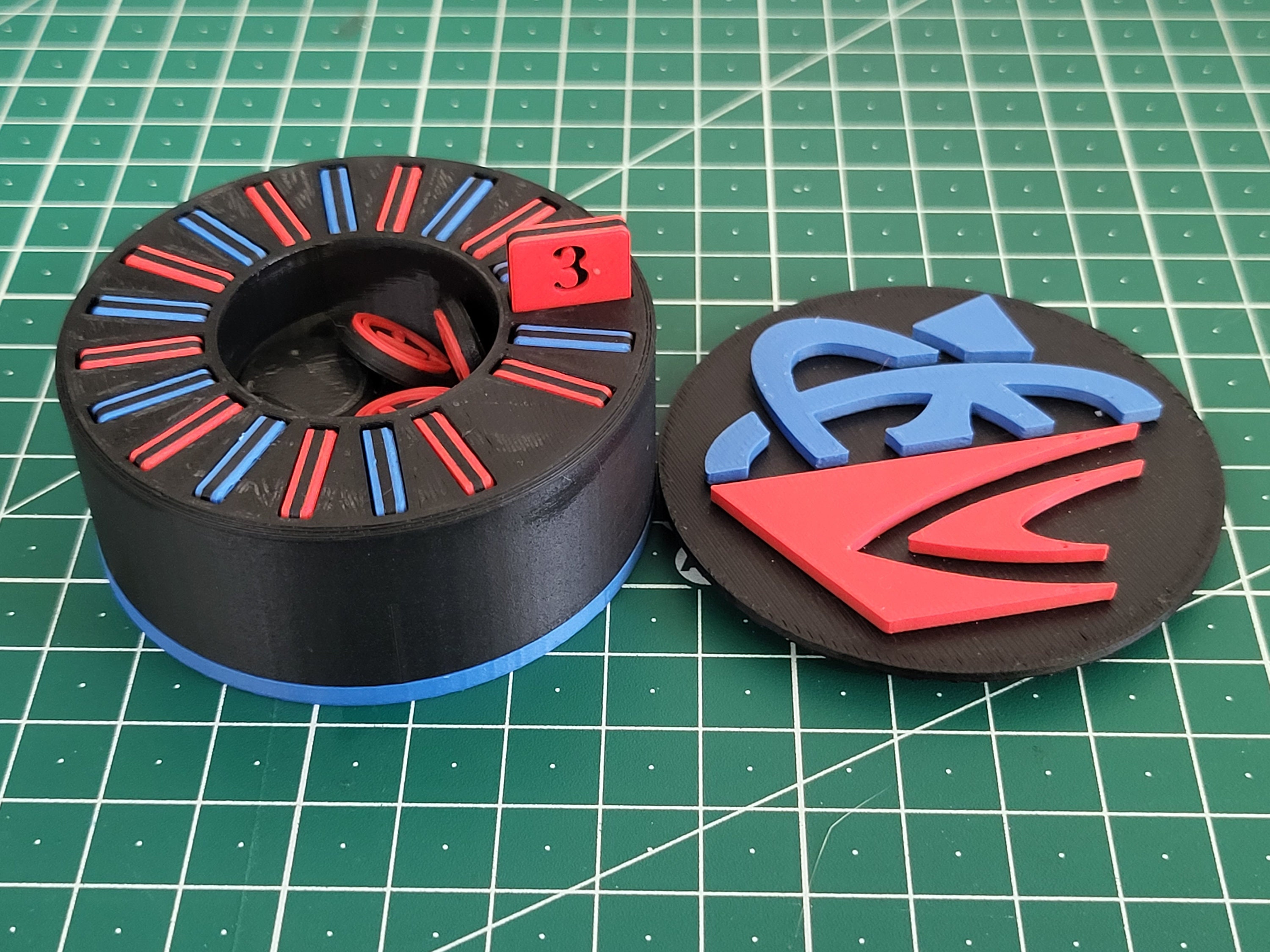 Lorcana Minicounter 3d STL With Token or Dice Holder - Etsy