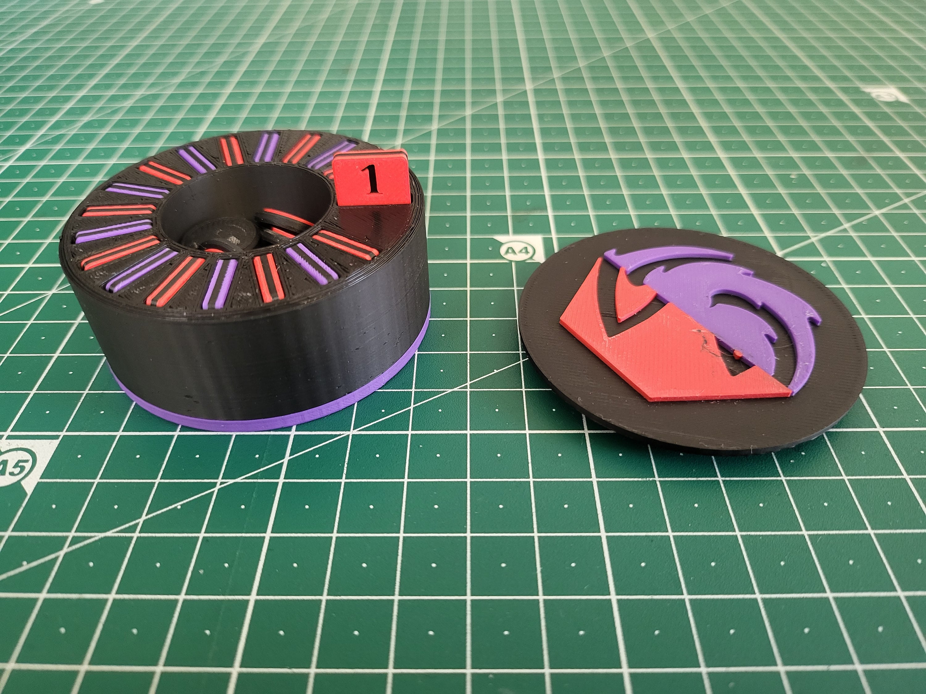 Lorcana Minicounter 3d STL With Token or Dice Holder - Etsy