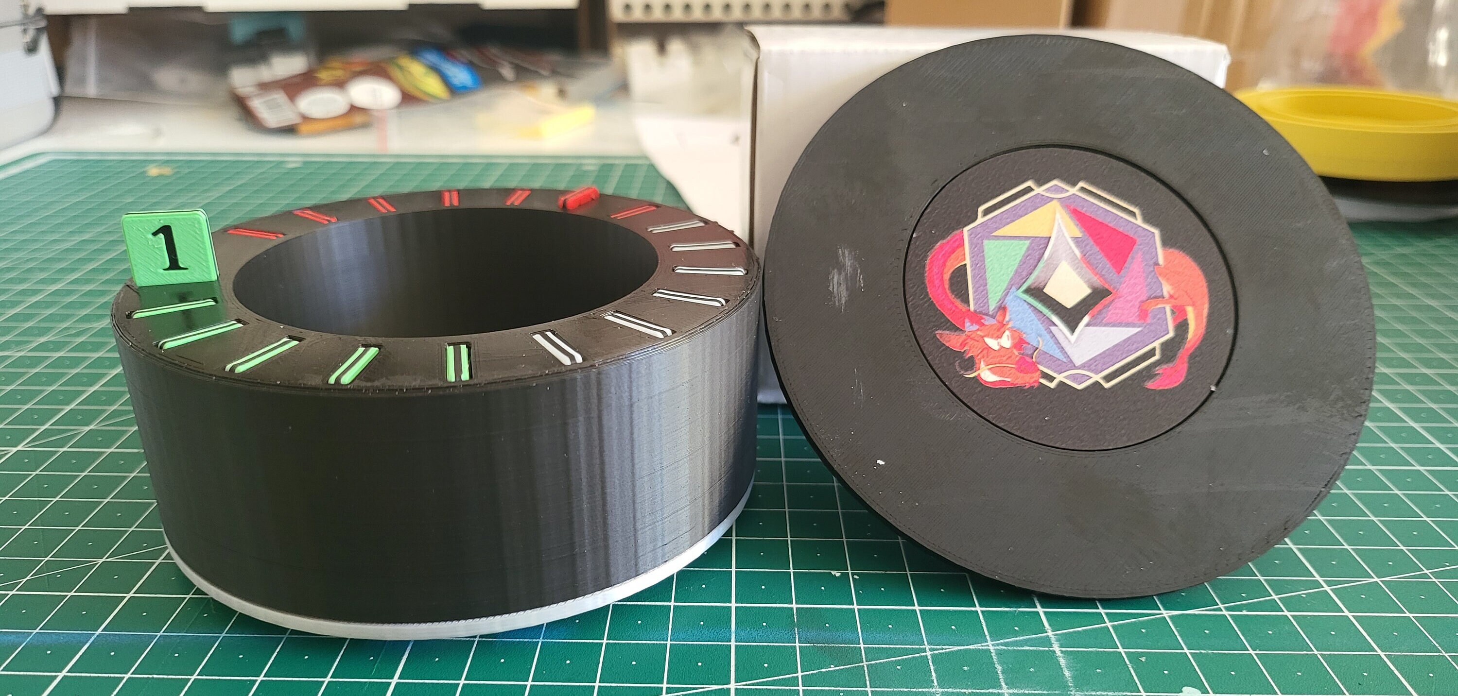 Lorcana Counter 3d STL With Token or Dice Holder - Etsy