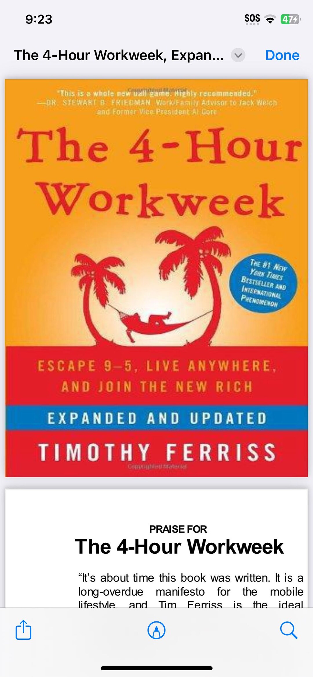 The 4-hour Workweek. - Etsy