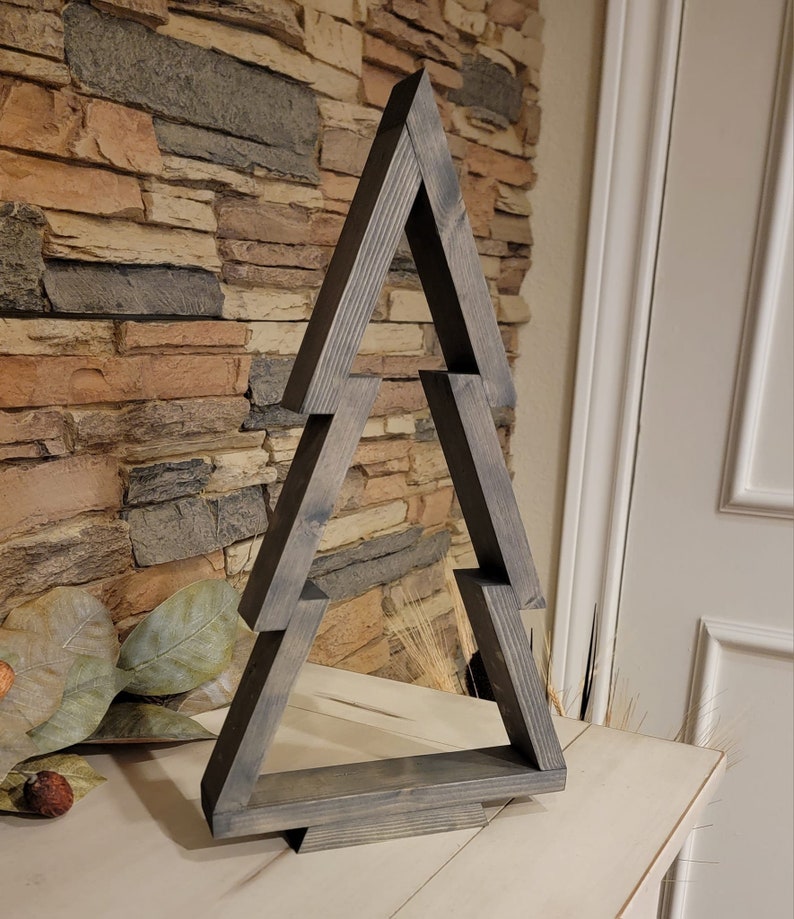 Wooden Christmas Trees - Etsy UK