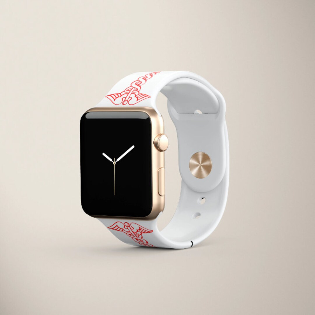 Custom Medical Alert Apple Watch Band Personalized Emergency ID - Etsy