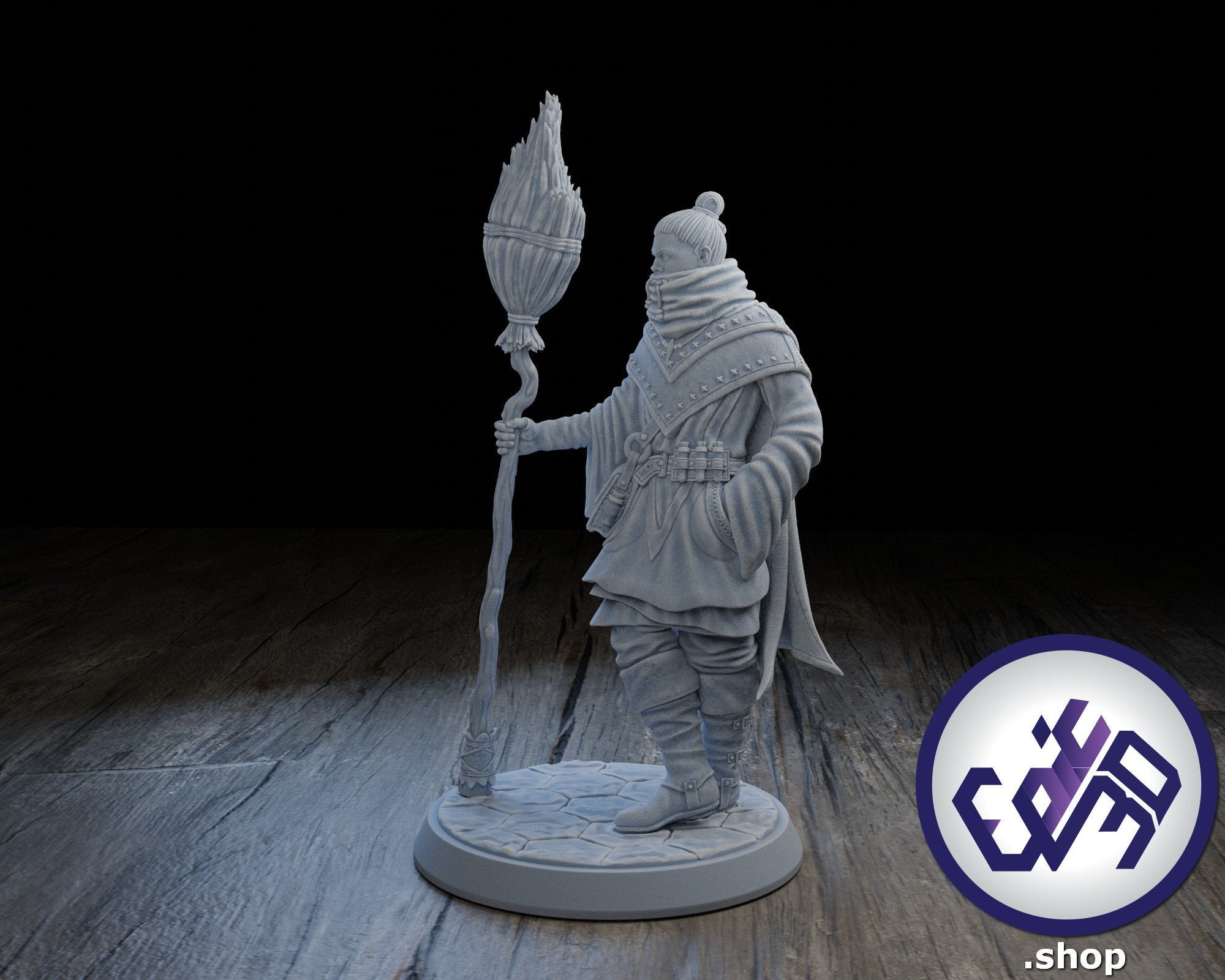 Cedric Stormweaver Bestiarium of the Mad Scholar Dnd Miniature Mini ...