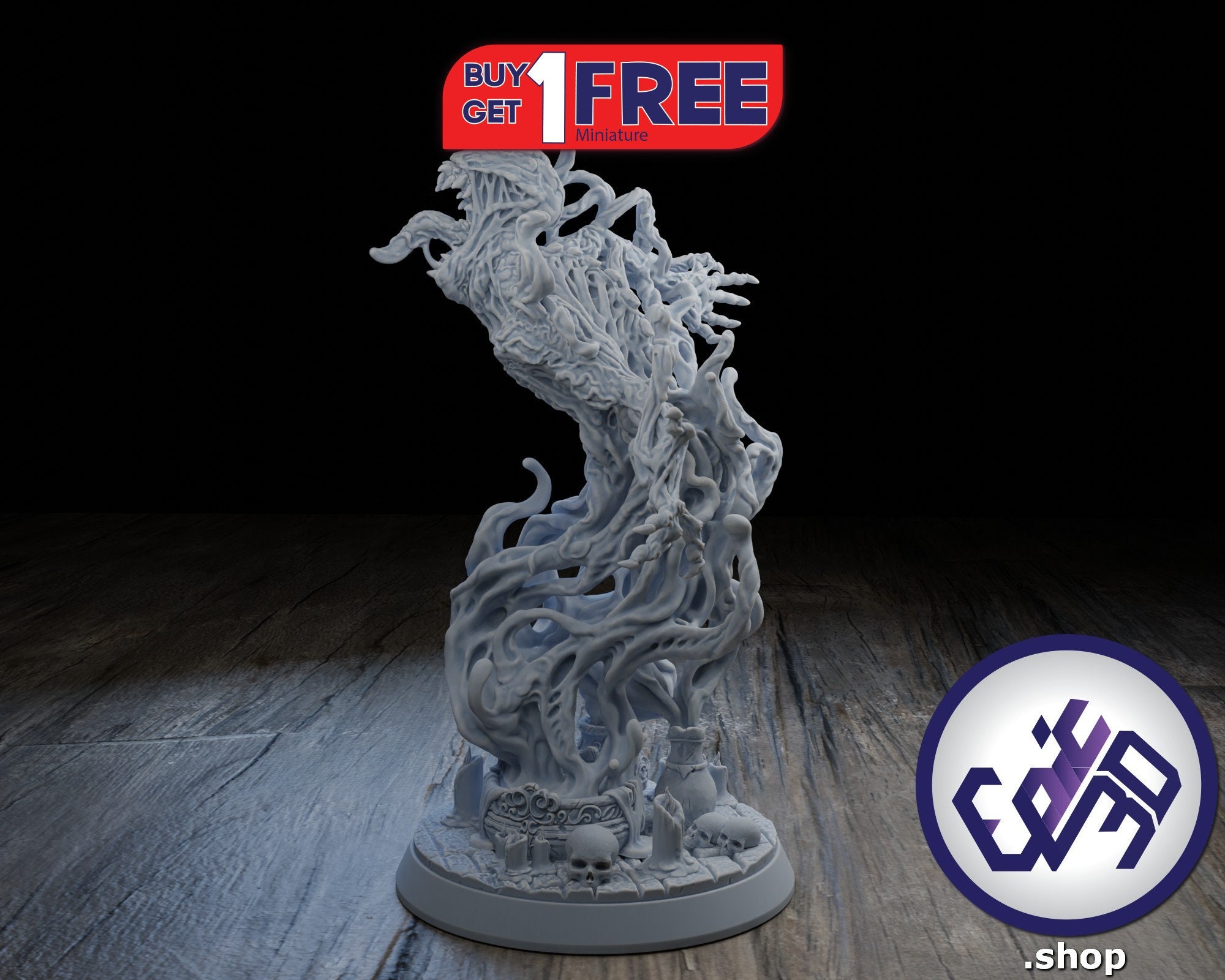 Blood Invocation Rise of Necromancer Dnd Miniature Mini Figure Figurine ...