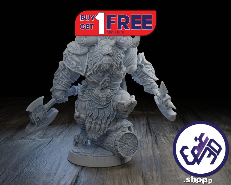 Talodem, Giant Slayer | Dead End | Dnd Miniature| Mini Figure Figurine ...