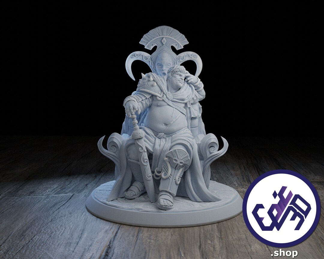 Cassius Sancti, the Emperor Dead End Dnd Miniature Mini Figure Figurine ...