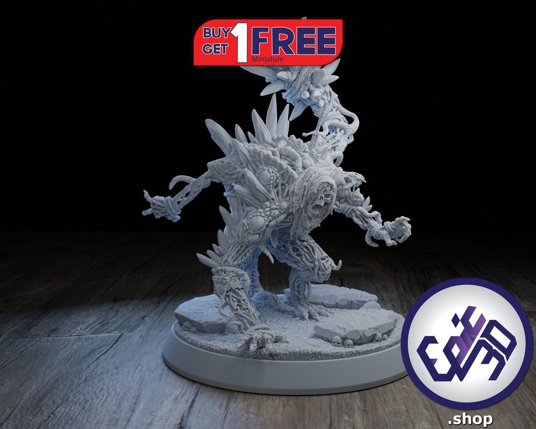 Gore Fiend | Rise of Necromancer | Dnd Miniature Mini | Figure Figurine ...
