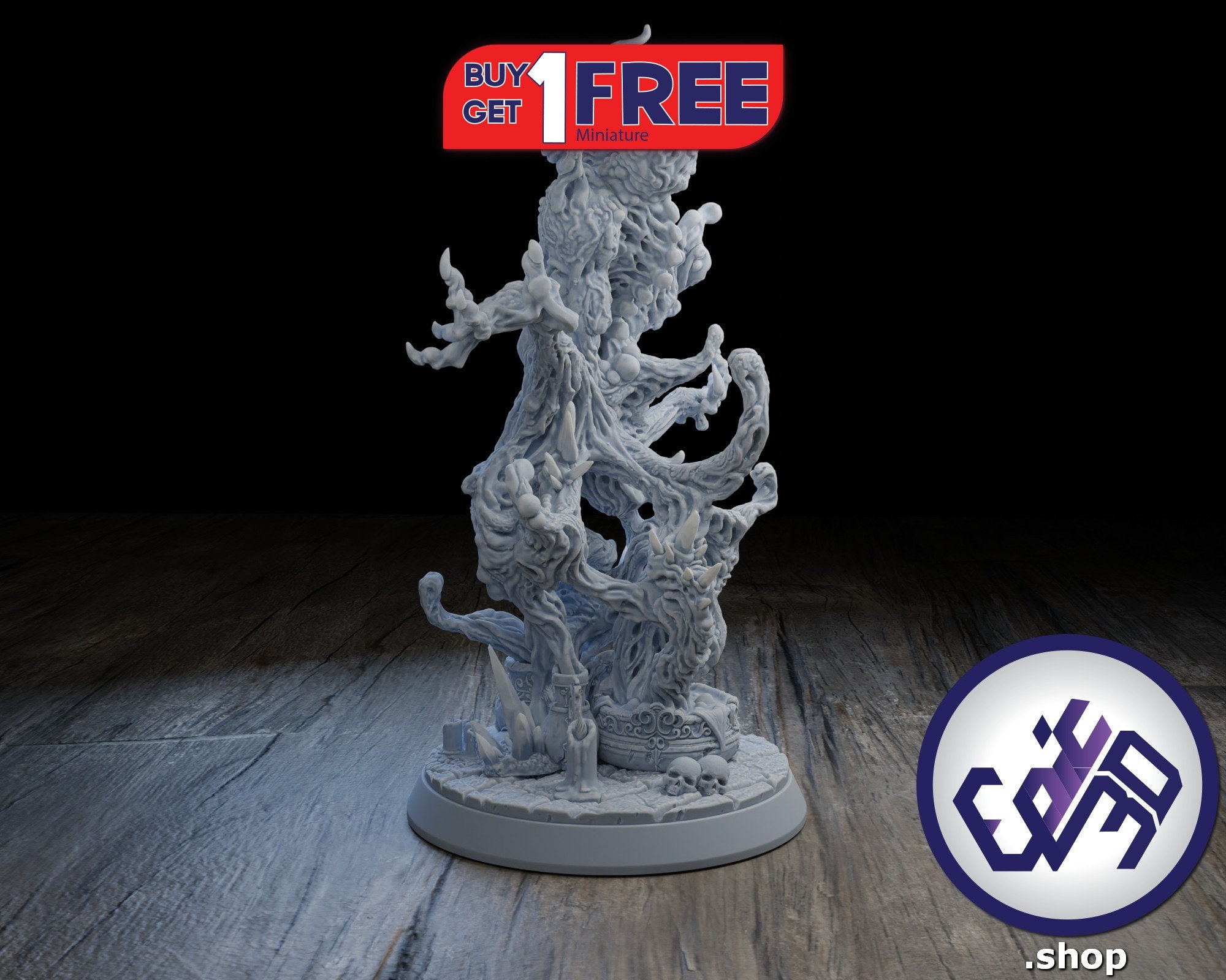 Blood Invocation Rise of Necromancer Dnd Miniature Mini Figure Figurine ...