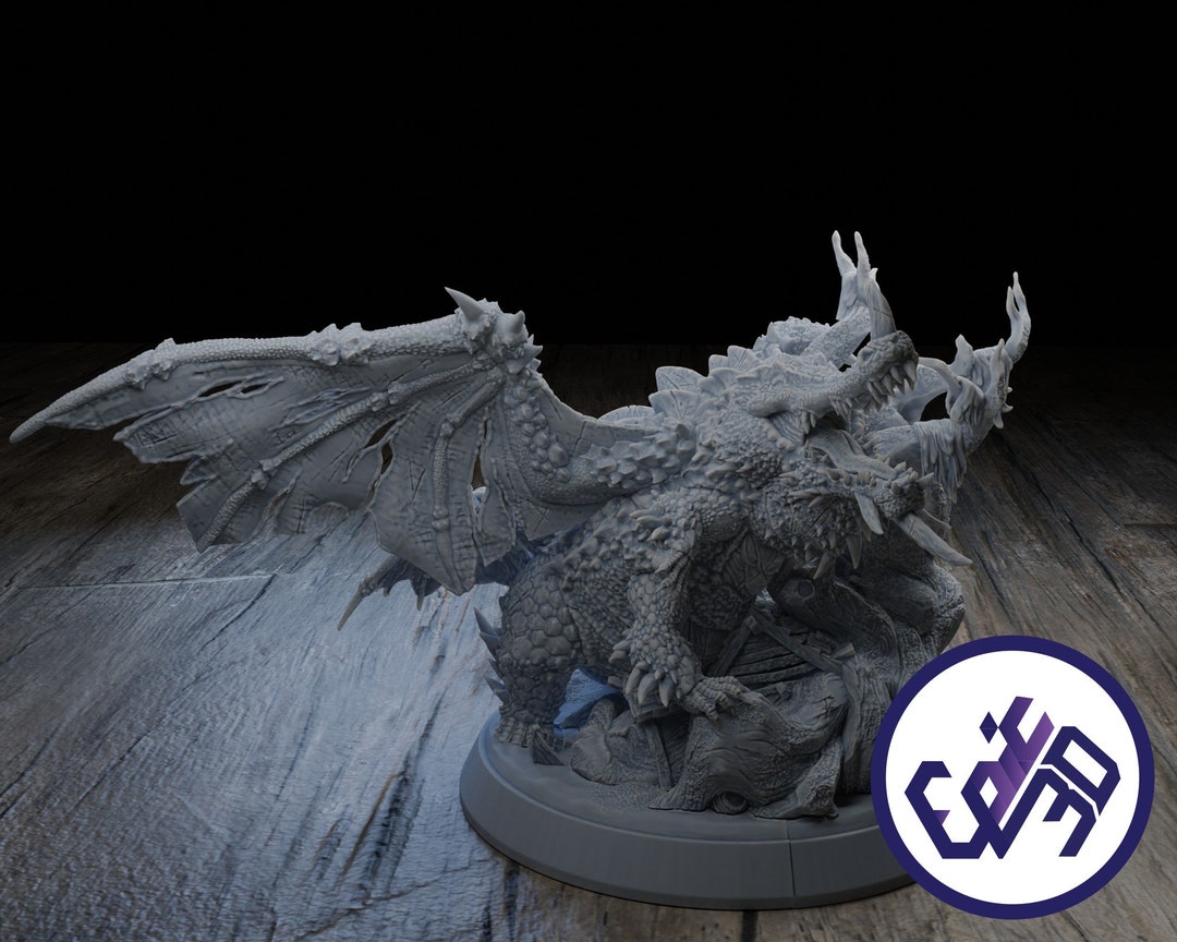 The Marsh Dragon Premium Dnd Miniature Mini Figure Figurine - Etsy