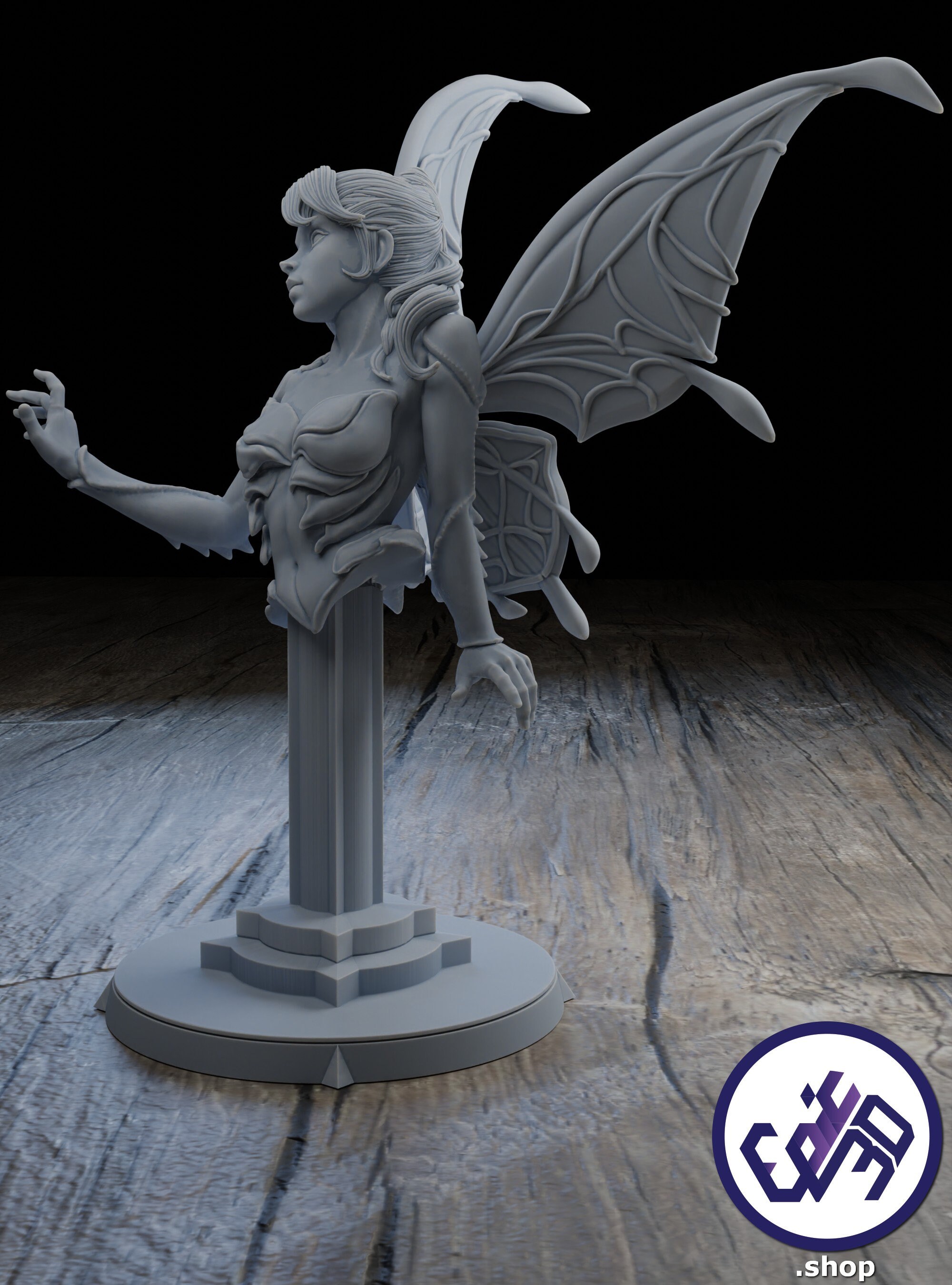 Sah Jinxy Fairy Hero | Premium Dnd Miniature| Mini Figure Figurine ...