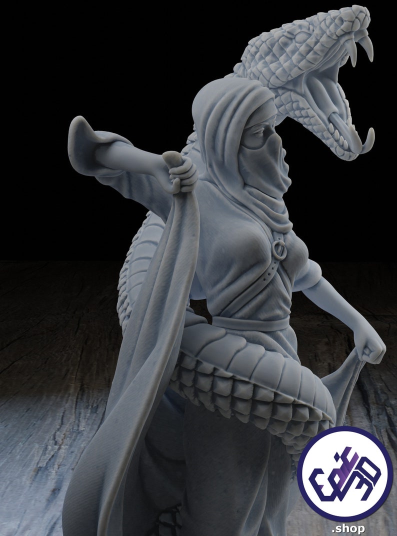 Aya, the Dancer | Ancient Premium Dnd Miniature Mini | Figure Figurine ...