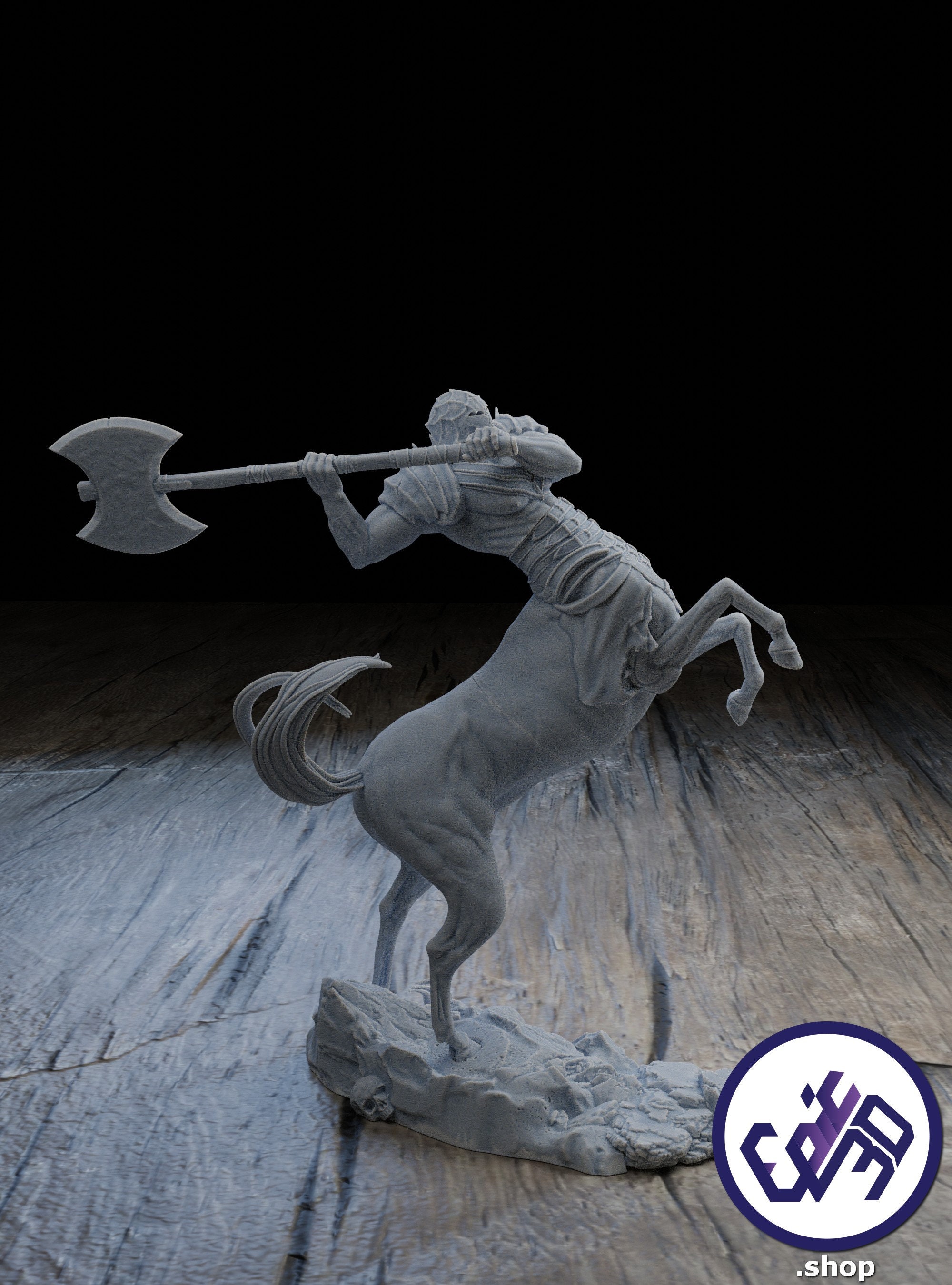 The Centaur Theron HUGE 3D PRINT Figure Figurine Statue - Etsy