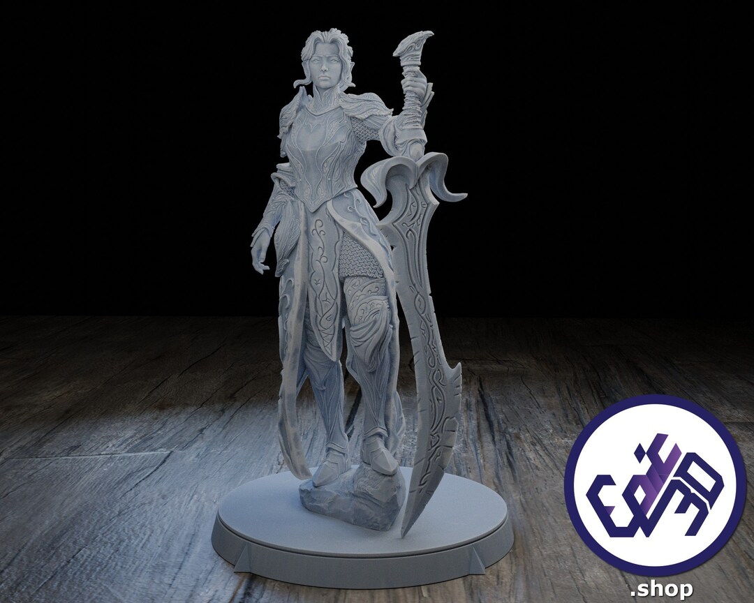 Melagriel Elf Queen Dnd Miniature Mini Figure Figurine - Etsy