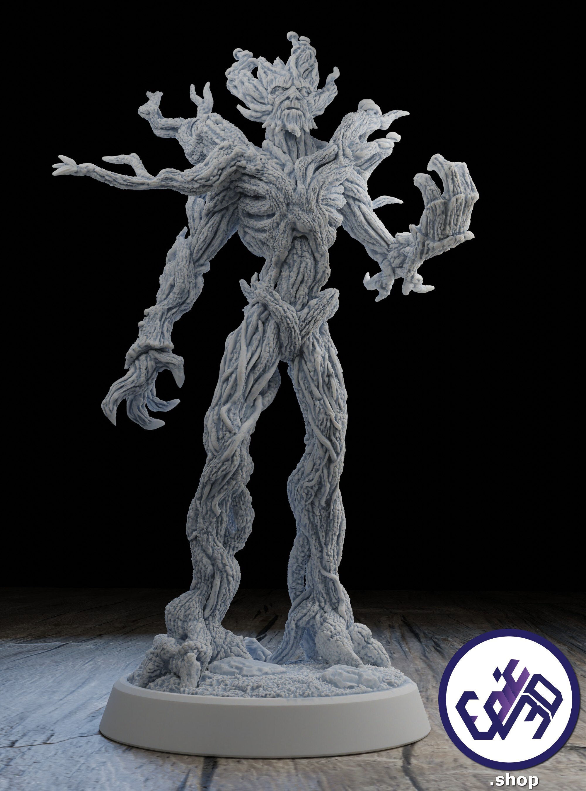 Vine Blight Dnd Miniature| Mini Figure Figurine Statue | Resin 3D ...