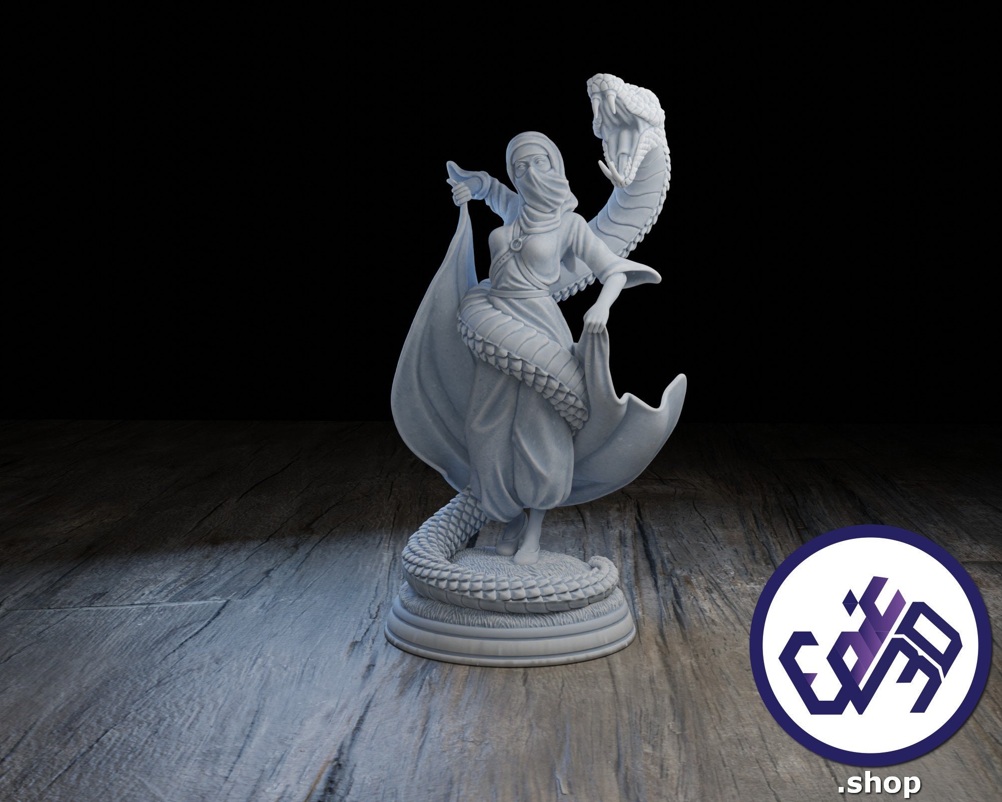 Aya, the Dancer | Ancient Premium Dnd Miniature Mini | Figure Figurine ...