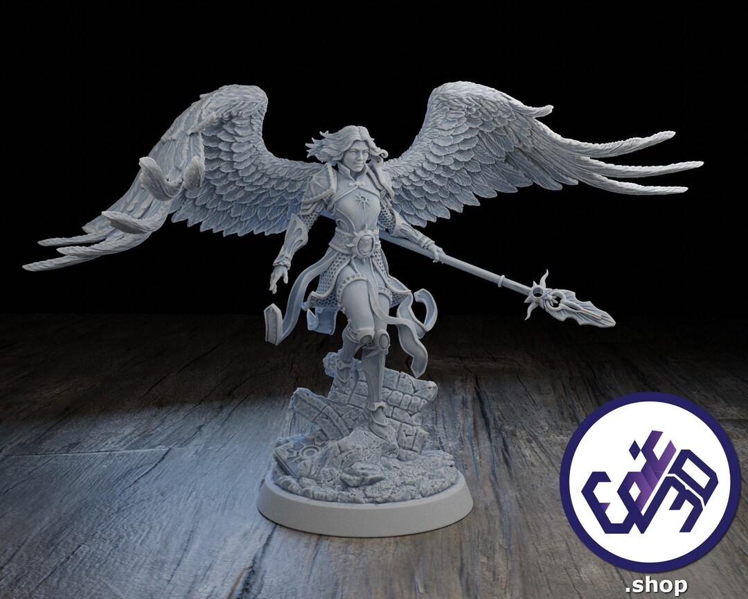 Dianna the Lightbringer |anglel| Premium Dnd Miniature | Mini Figure ...