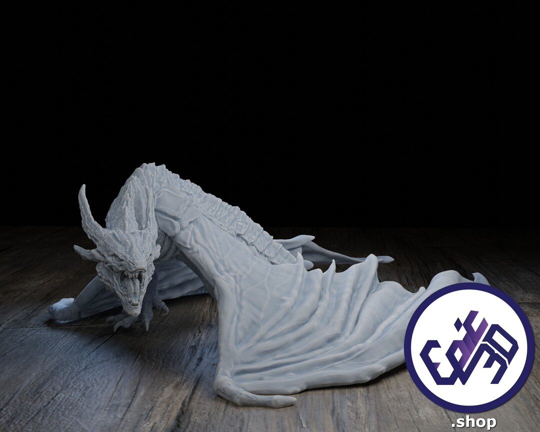 Ancient Dragon Premium Dnd Miniature | Mini Figure Figurine Statue ...