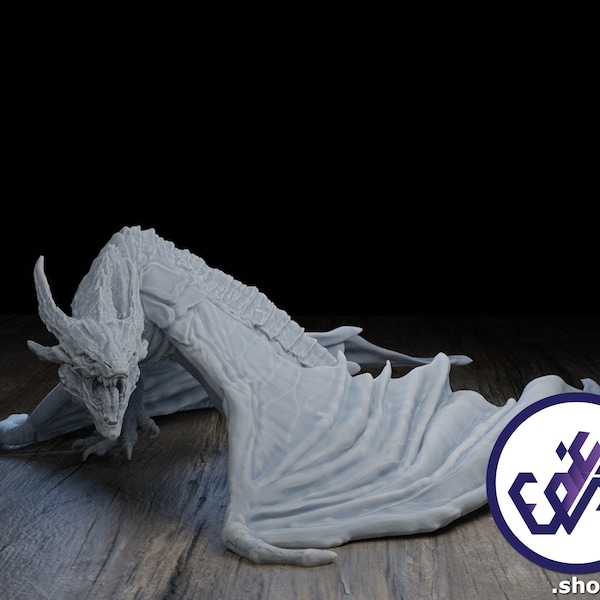 Miniature Dragon Resin Figurines - Etsy