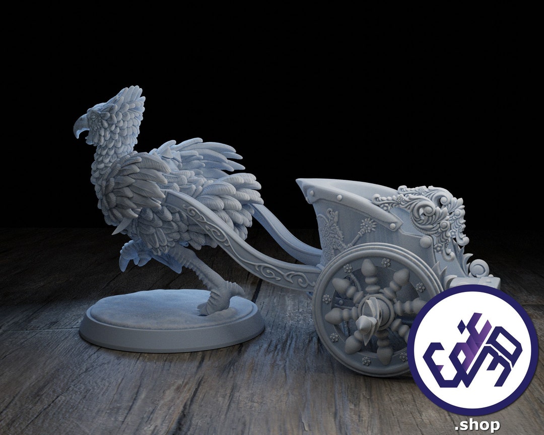 War Chariot | Dead End | Dnd Miniature| Mini Figure Figurine Statue ...