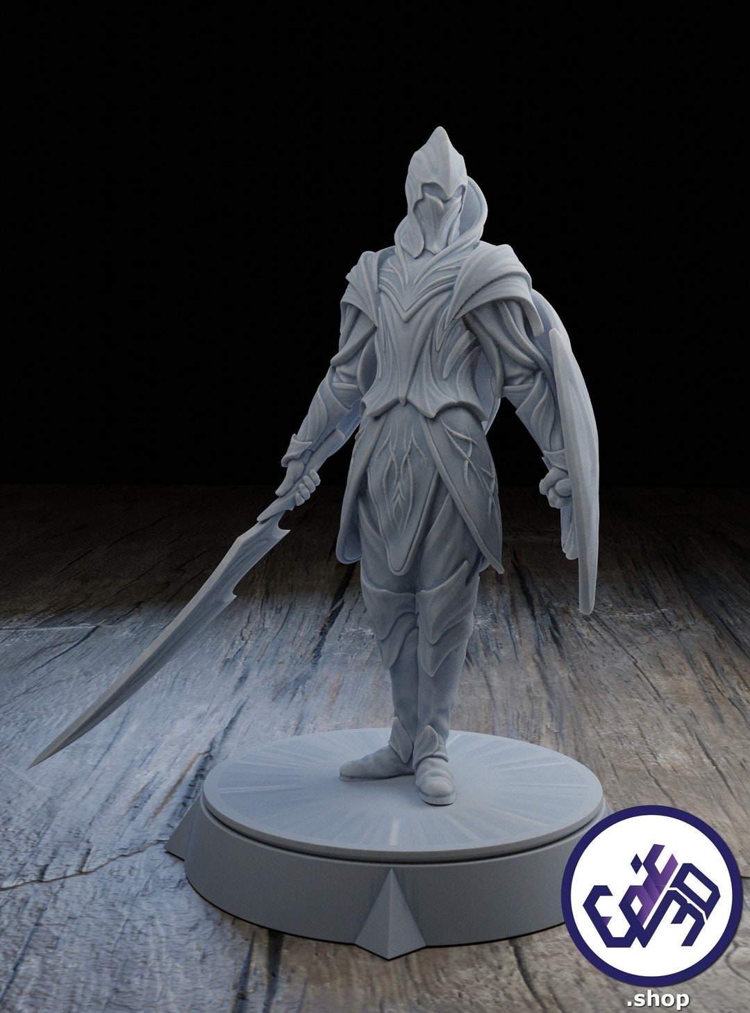 Elven Soldier Elf Premium Dnd Miniature Mini Figure - Etsy