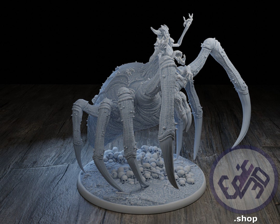Spider Queen | Dnd Miniature| Night Blade Campaign | Mini Figure ...