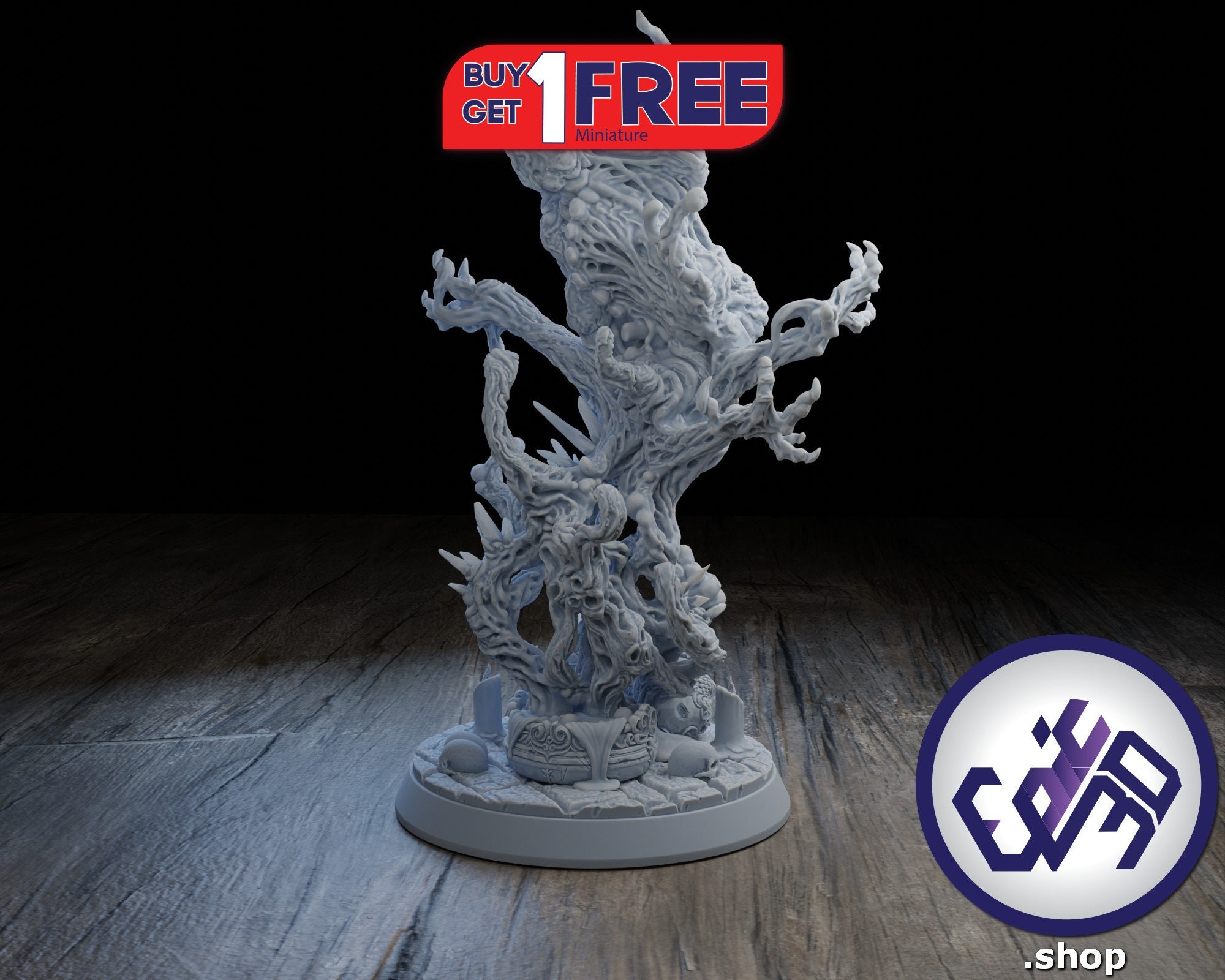 Blood Invocation Rise of Necromancer Dnd Miniature Mini Figure Figurine ...