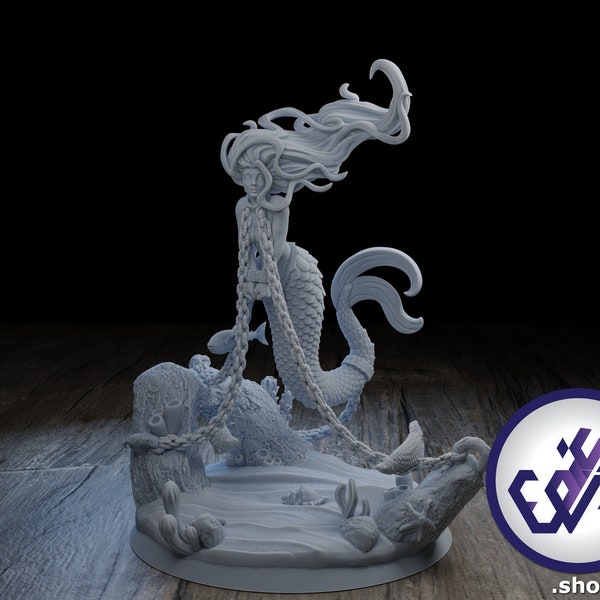 Mermaid Statue - Etsy