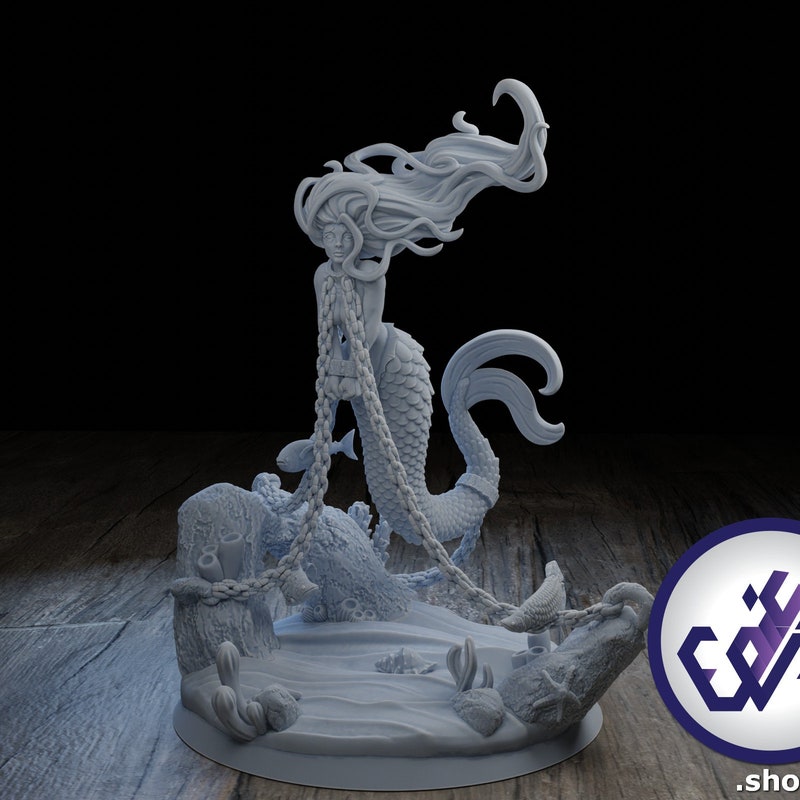 Medieval Mermaid - Etsy