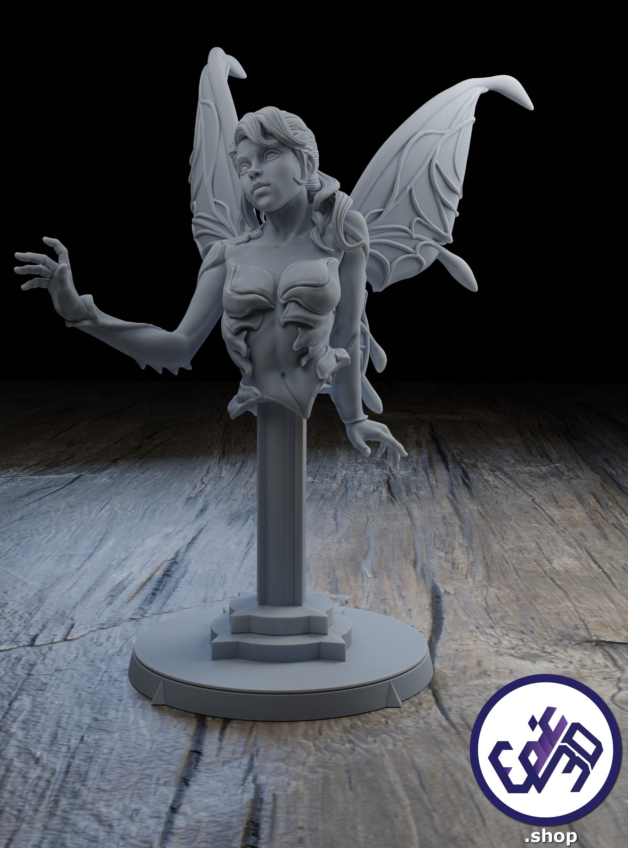 Sah Jinxy Fairy Hero Premium Dnd Miniature Mini Figure Figurine Statue ...