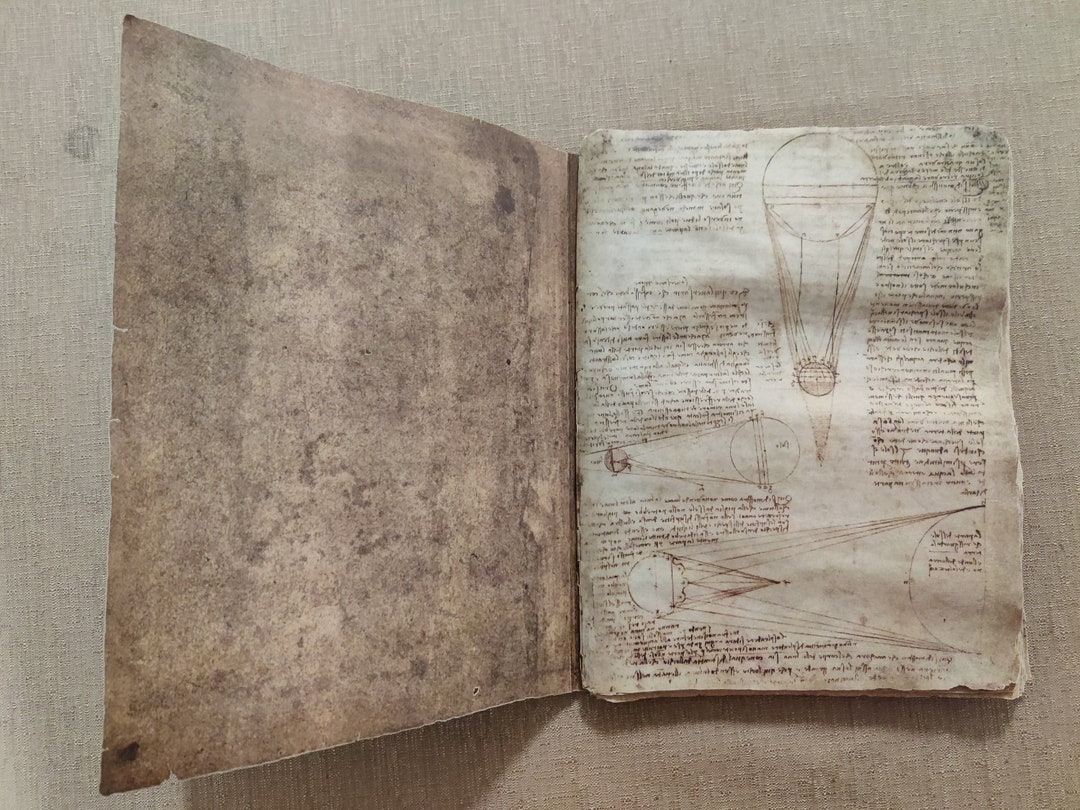 Leonardo Da Vinci Replica of Codex Leicester - Etsy