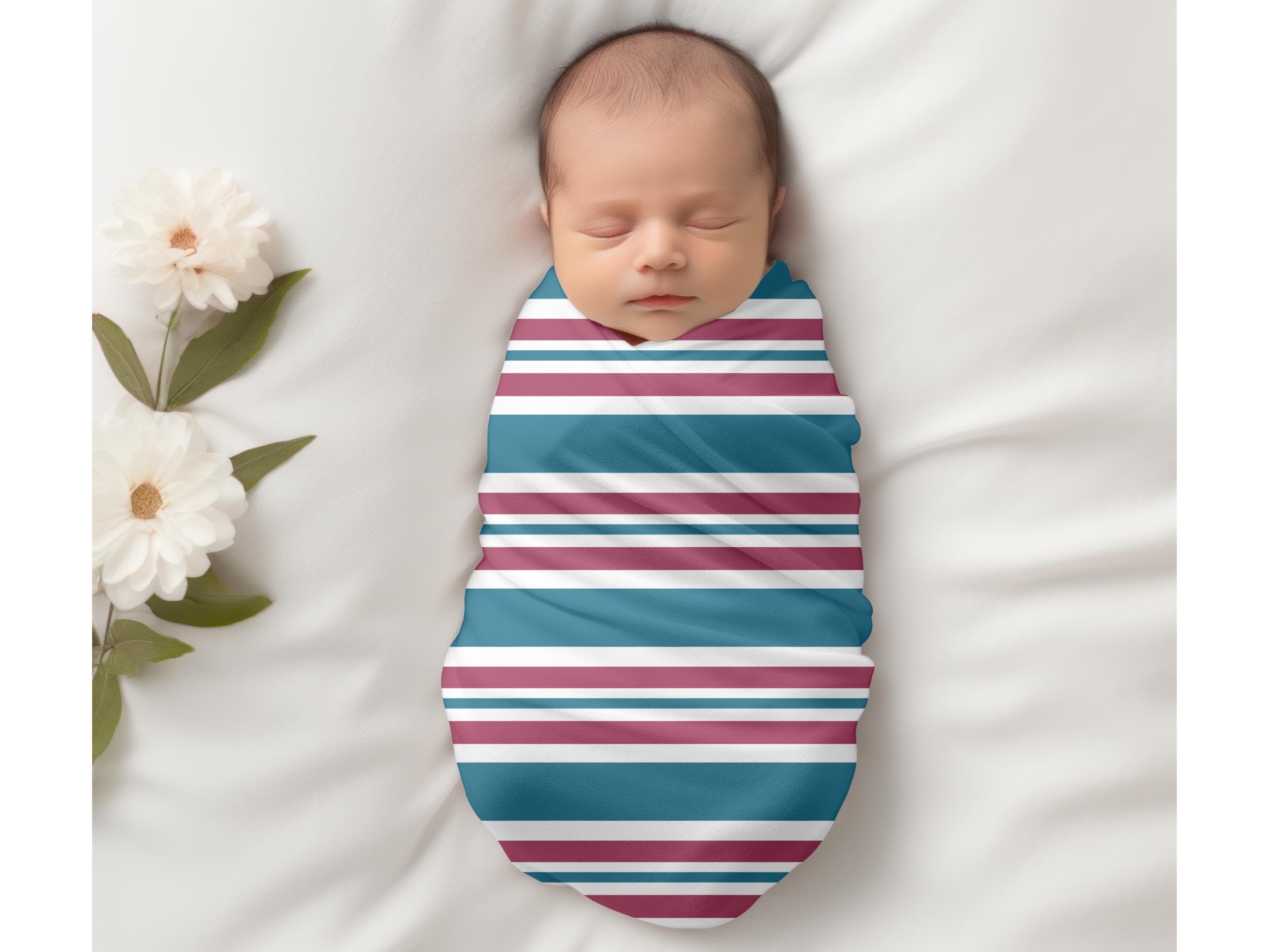 Newborn Baby Hospital Blanket Seamless Pattern | Digital Download – PNG ...