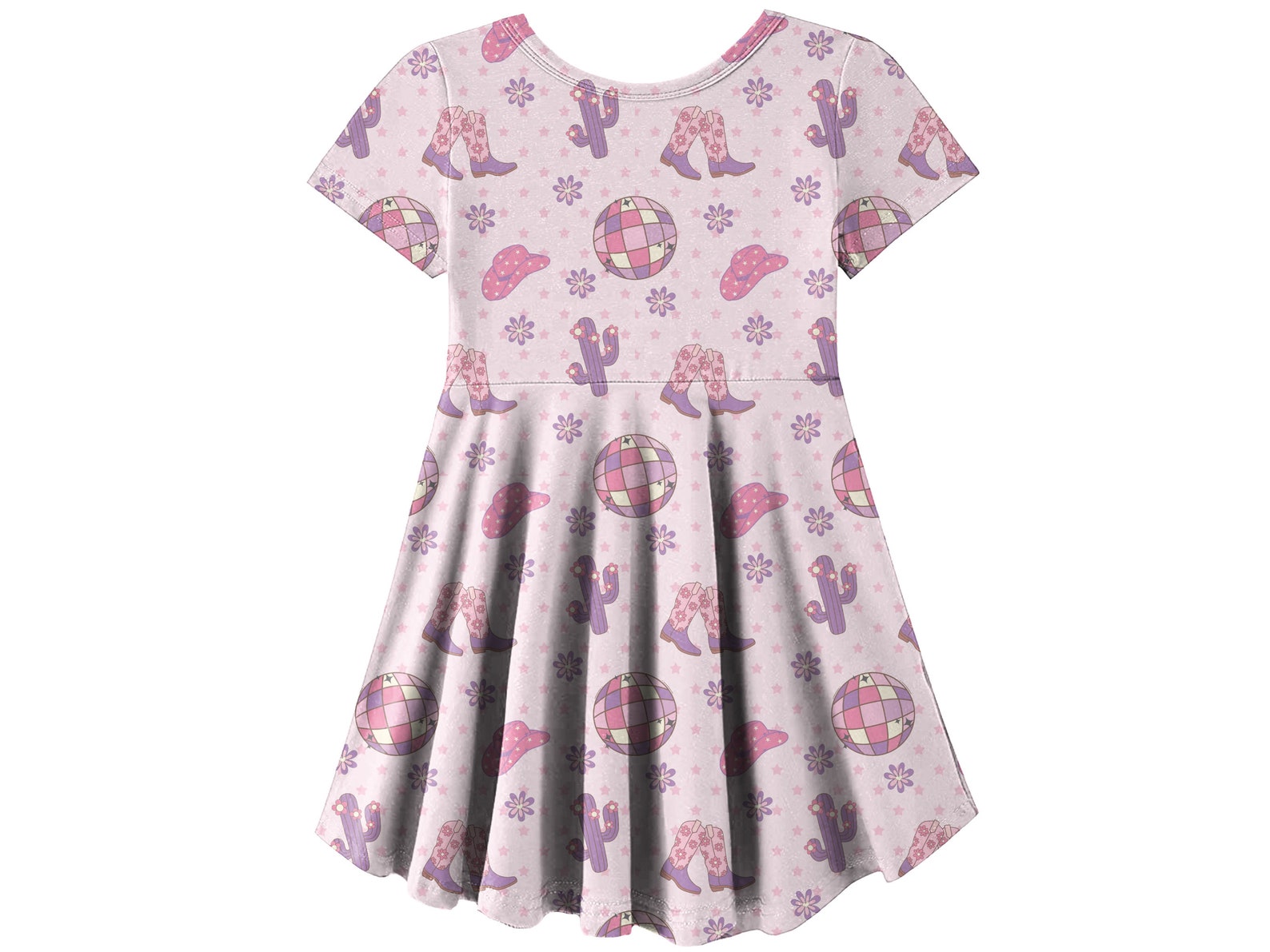 Western Cow Girl Seamless Pattern, Cow Girl Repeating Pattern, Files ...