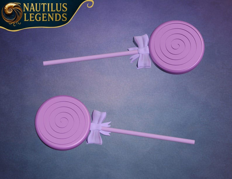 The Mighty Nein Critical Role Jester Lollipop Weapon 3D STL DIGITAL ...