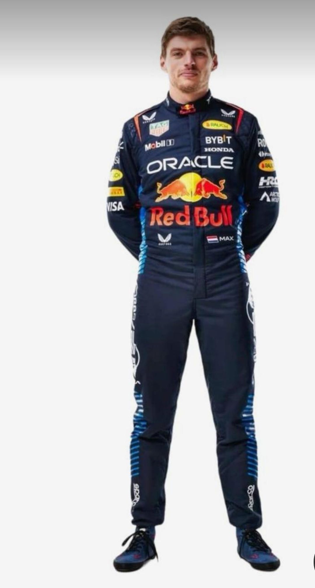 Custom Made Red Bull MAX Go Kart Racing Suit CIK/FIA Level-2 Approved ...