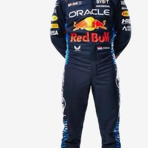 Custom Made Red Bull MAX Go Kart Racing Suit CIK/FIA Level-2 Approved ...