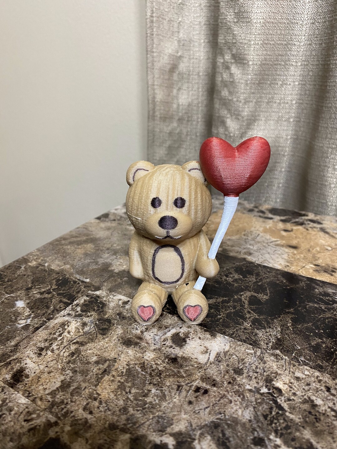 Heart Balloon Teddy Bear - Etsy