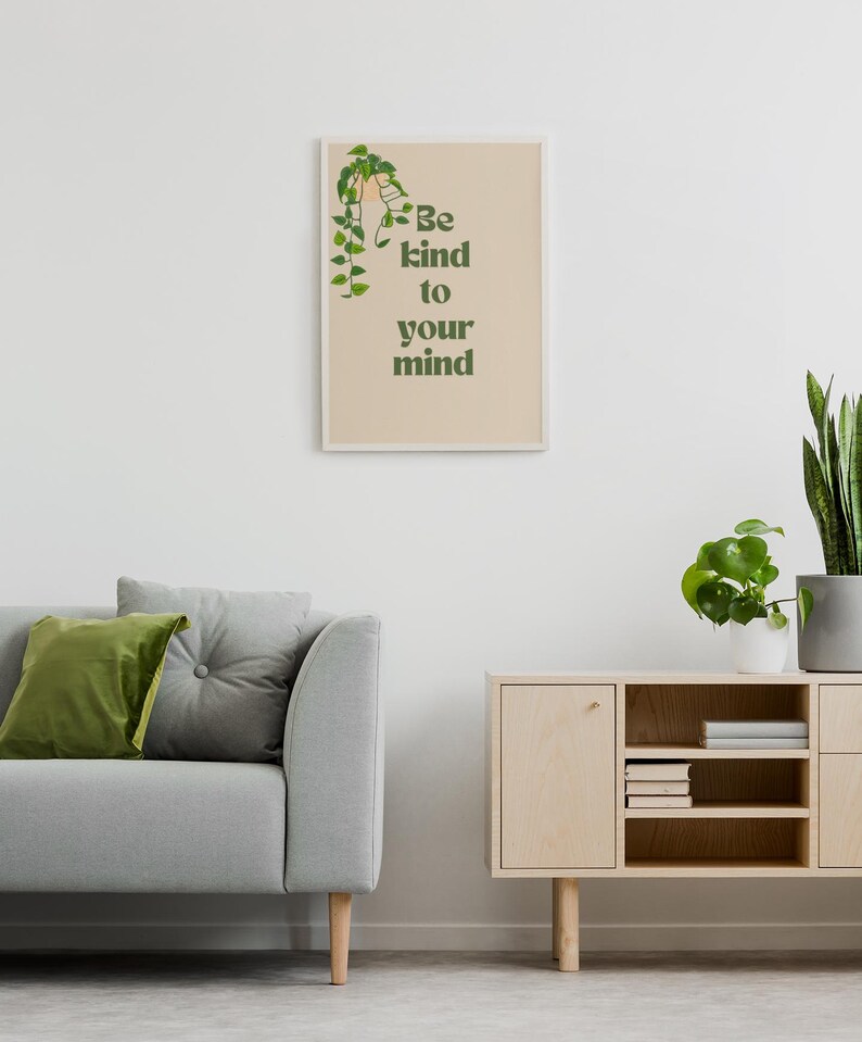 Set of 7 Mindfulness Posters PRINTABLE. Mental Health, Growth Mindset ...