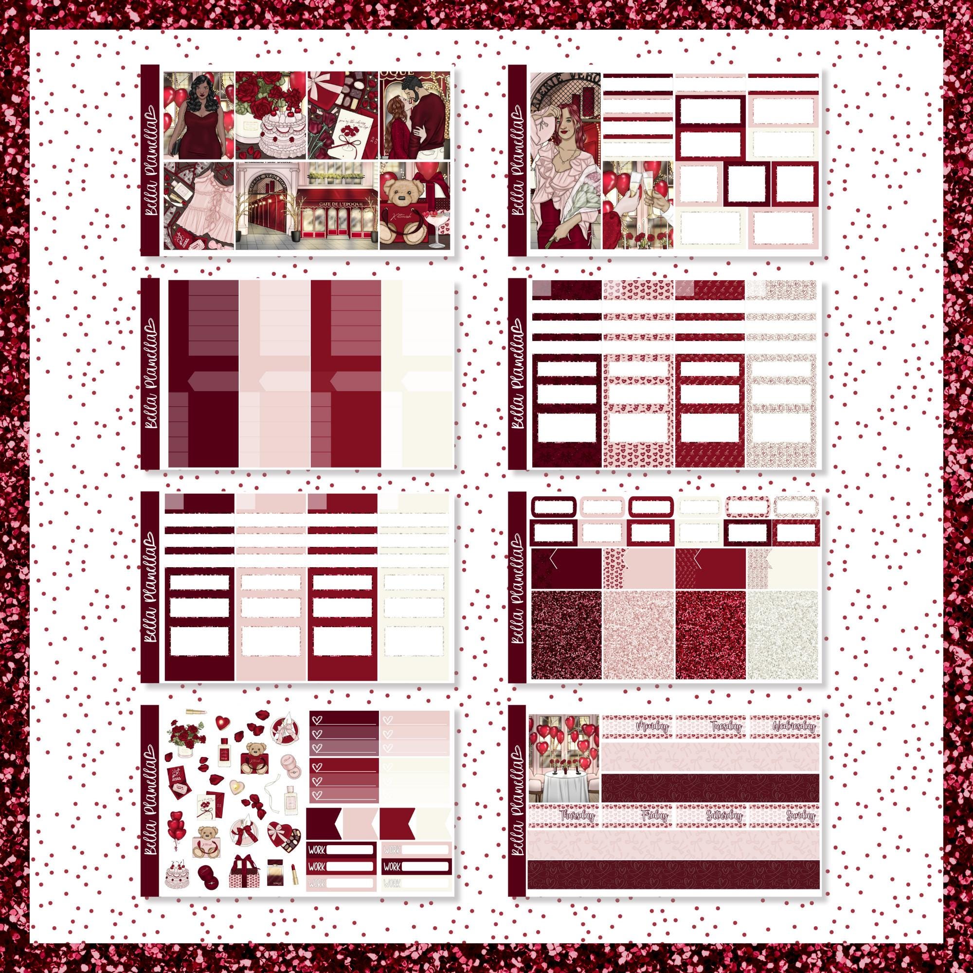 Cherry on Top || Printable Weekly Kit || Printable || Cut Line Files ...