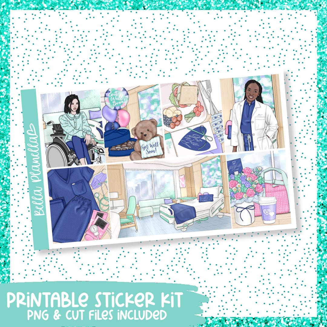 Hospital || Printable Weekly Kit || Printable || Cut Line Files || Hand ...