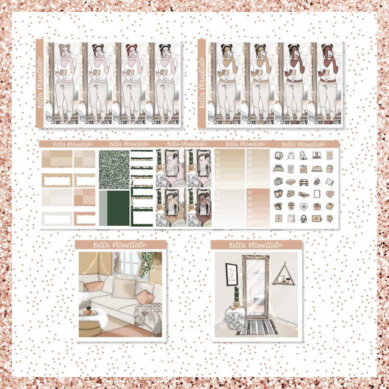 Namaste at Home || Printable Weekly Kit || Printable || Cut Line Files ...