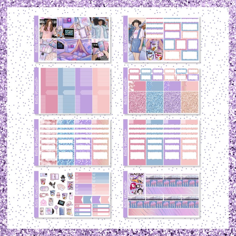 Idols || Printable Weekly Kit || Printable || Cut Line Files || Hand ...