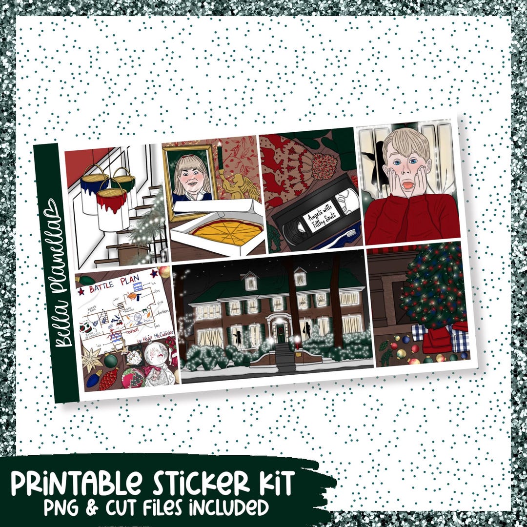 Kevin! || Printable Weekly Kit || Printable || Cut Line Files || Hand ...