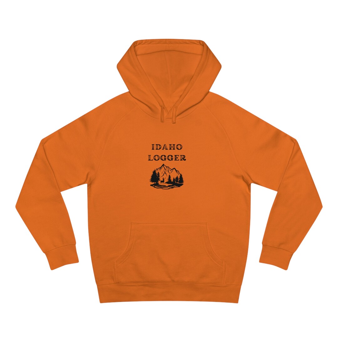 Idaho Logger Hoodie/logging Apparel/comfy Casual Wear/for Him/for Her ...