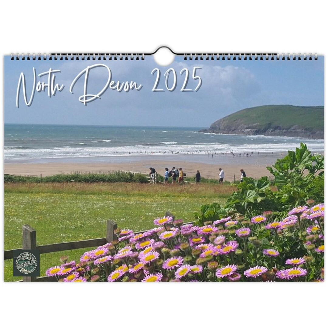 2025 North Devon Wall Calendar Seaside Serenity Photo Calendar Gift - Etsy