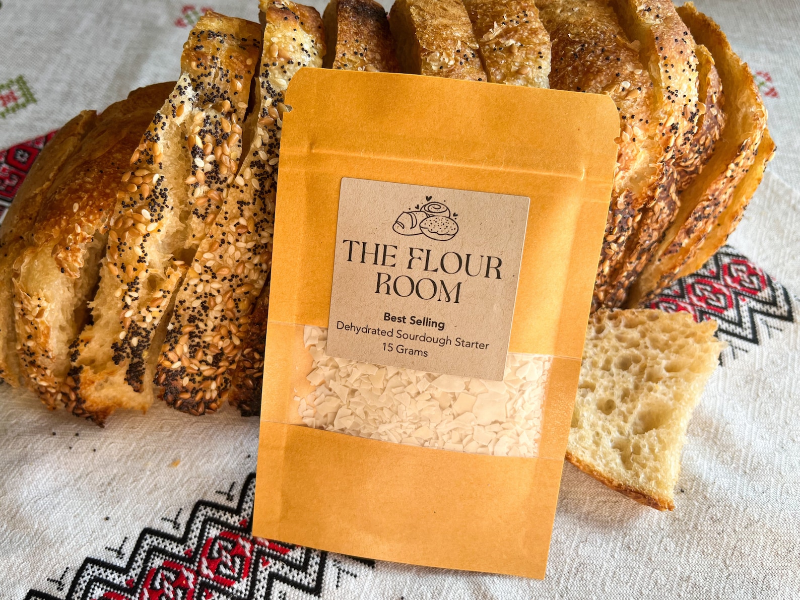 Old European Sourdough Starter 15 Grams .5 Oz Sourdough Bread ...