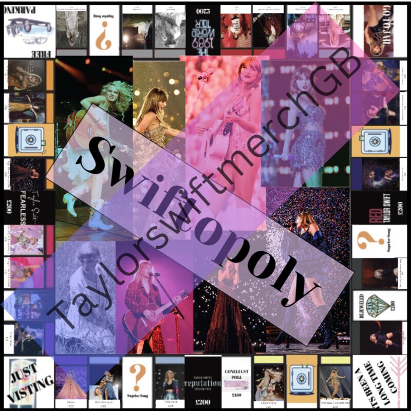 Taylor Swify Monopoly - Etsy