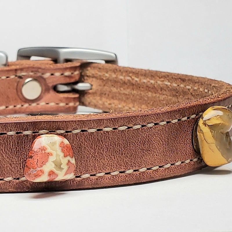 Rock Dog Collar - Etsy