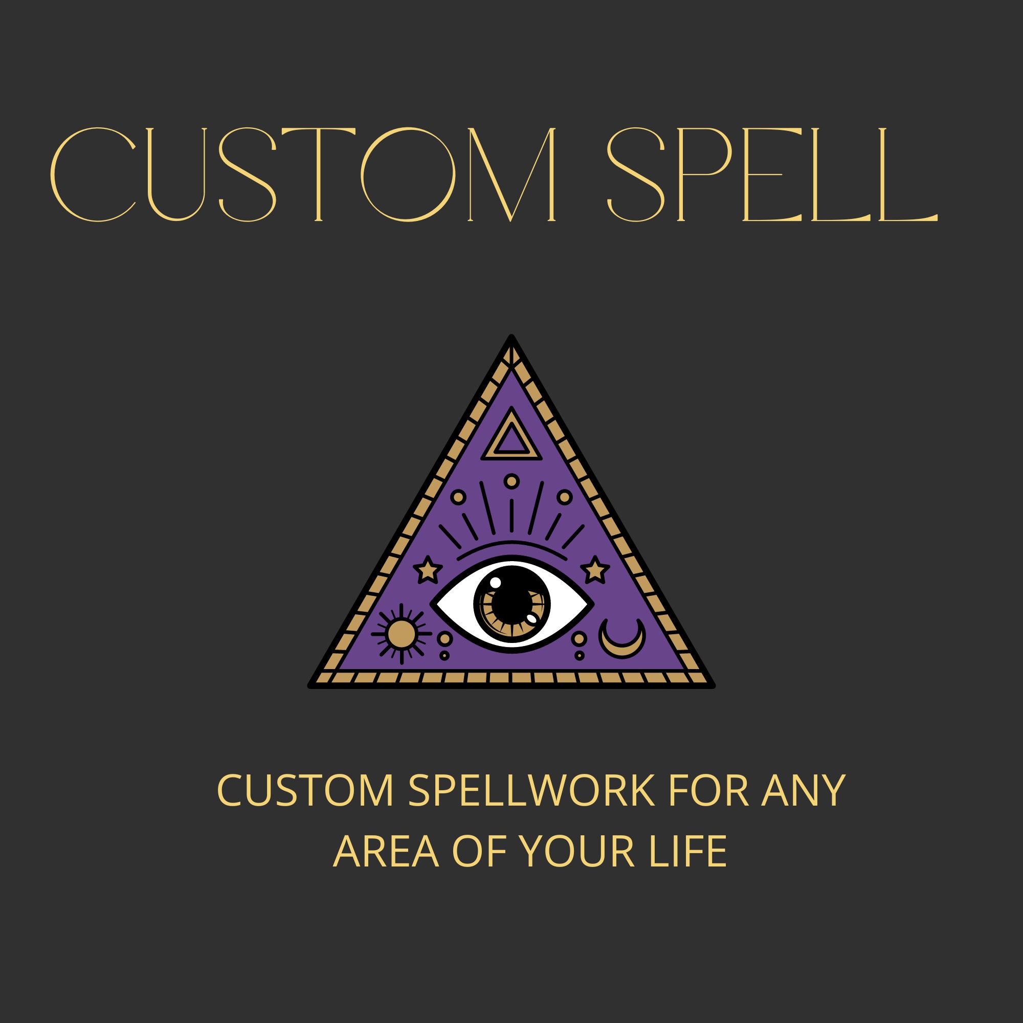 POTENT Custom Spells BOOSTED With Sigil 24H Delivery Guarantee - Etsy