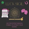GOOD LUCK SIGIL Powerful Occult Symbol for Great Fortune, Positive ...