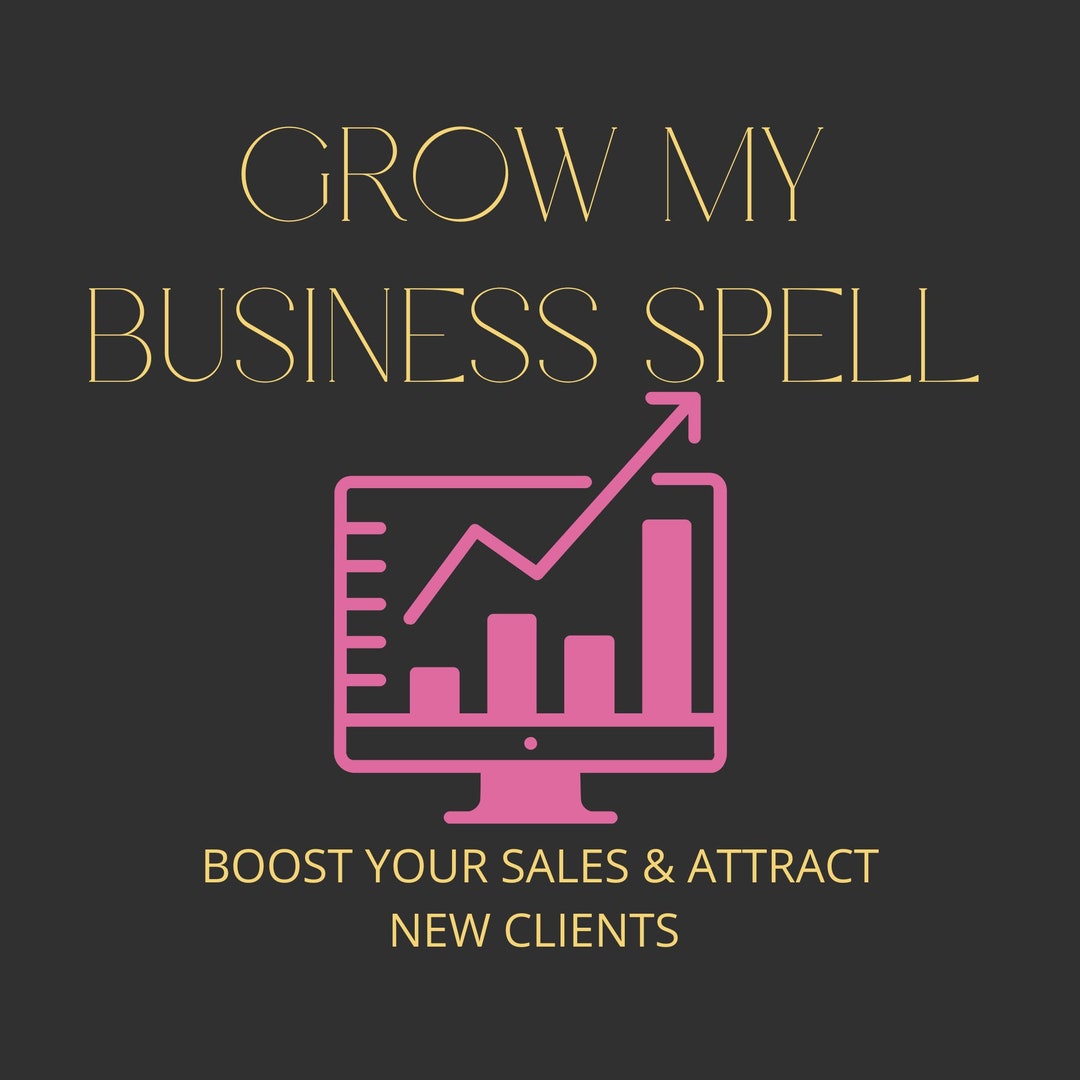 BUSINESS BOOSTER SPELL Grow Your Business Sales, Attract New Clients ...